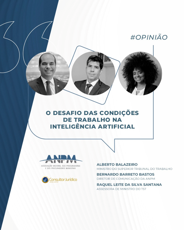 O desafio das condições de trabalho na inteligência artificial - ANPM ...