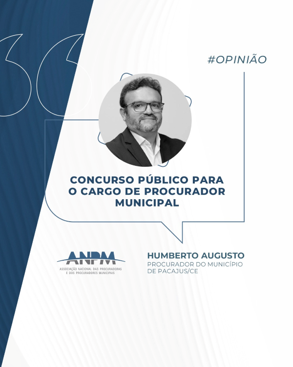 Concurso Público para o cargo de Procurador Municipal - ANPM ...